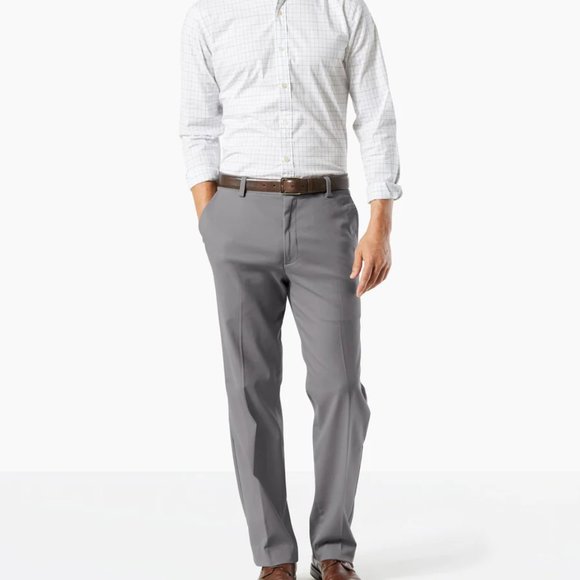 Dockers | Pants | Dockers Classic Fit Mens Classic Khaki Flat Front D3 ...